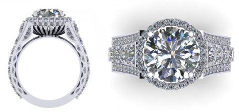 Custom Engagement Rings Houston ⋆ Diamond Exchange Houston